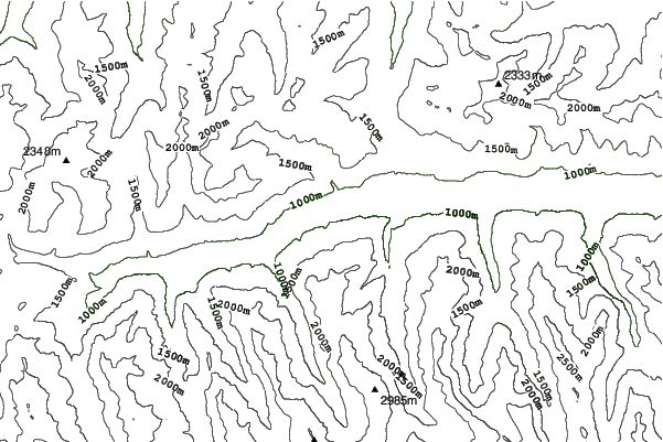 Muhlbach am Hochkonig Skigebied Gids, Lokaliteitkaart en Muhlbach am ...